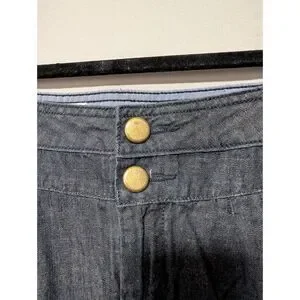 Gap 1969 | Skirts | Gap Womens Chambray Denim Mini Skirt Dark Wash ...